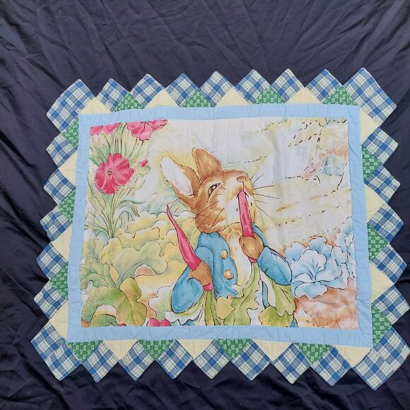 Handmade | Bedding | Peter Rabbit Beatrix Potter Patchwork Pillow Sham ...
